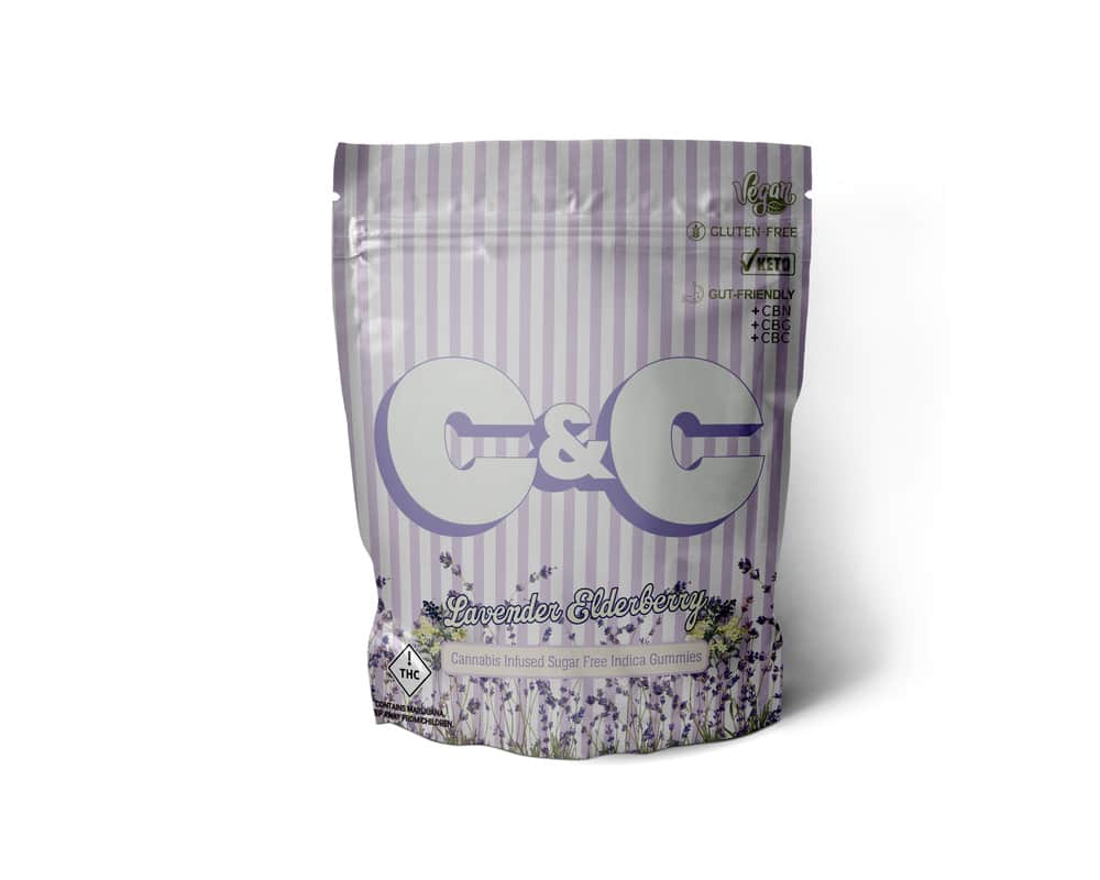 Sugar Free Lavender Elderberry - Candies 100mg - 10pk | Chew & Chill ...