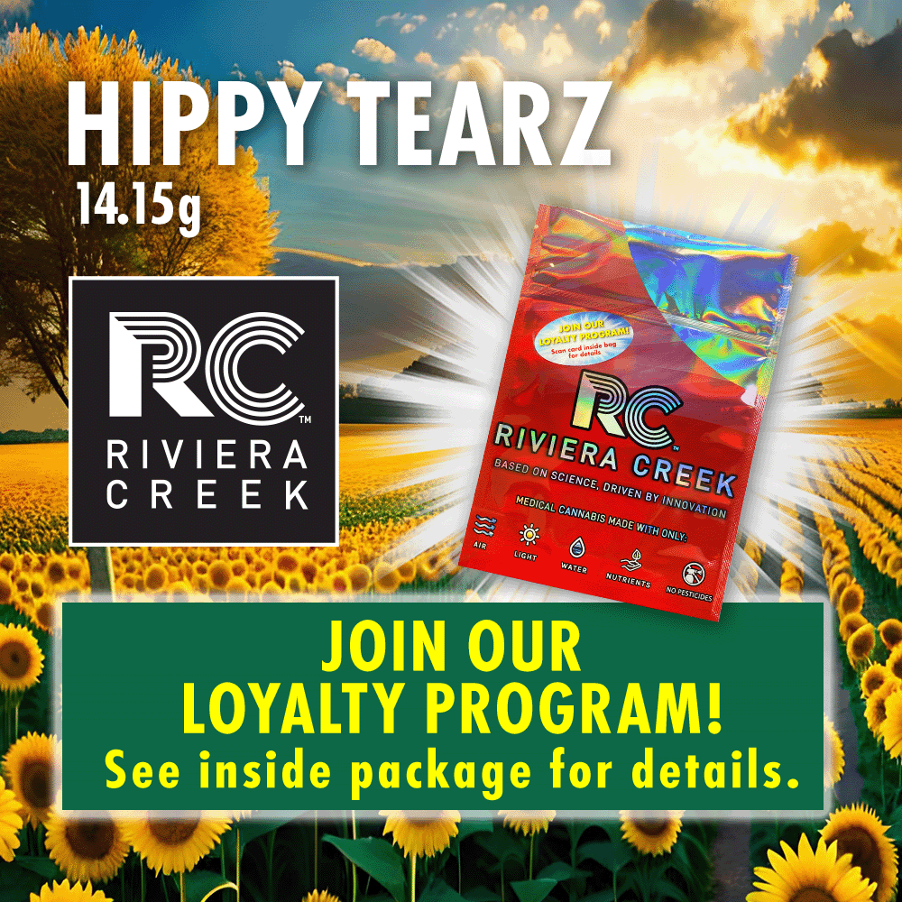 Hippy Tearz - 14.15g Whole Buds - Hybrid | Riviera Creek | Bloom
