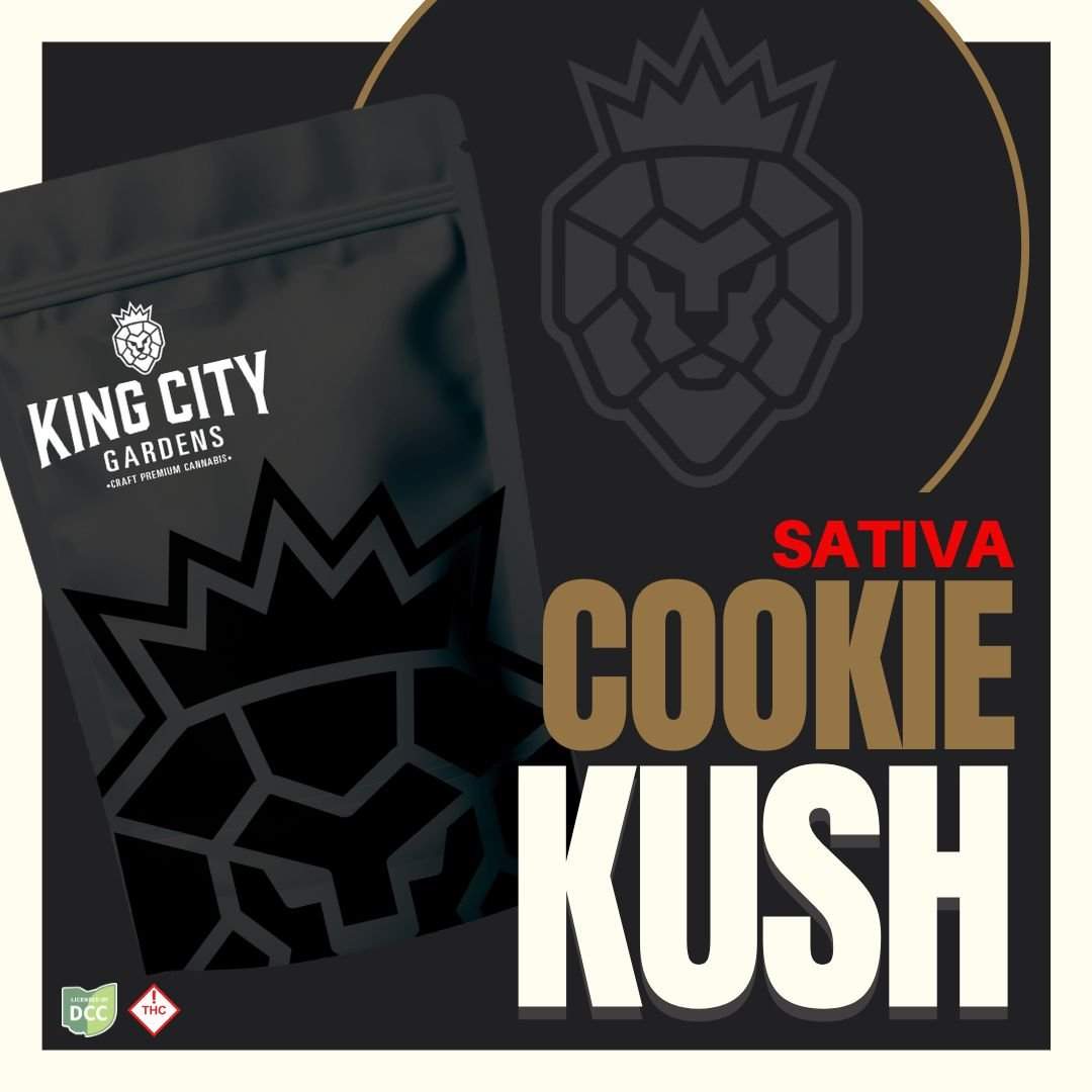 Cookie Kush - 14.15g Whole Buds - Sativa | King City Gardens | Bloom
